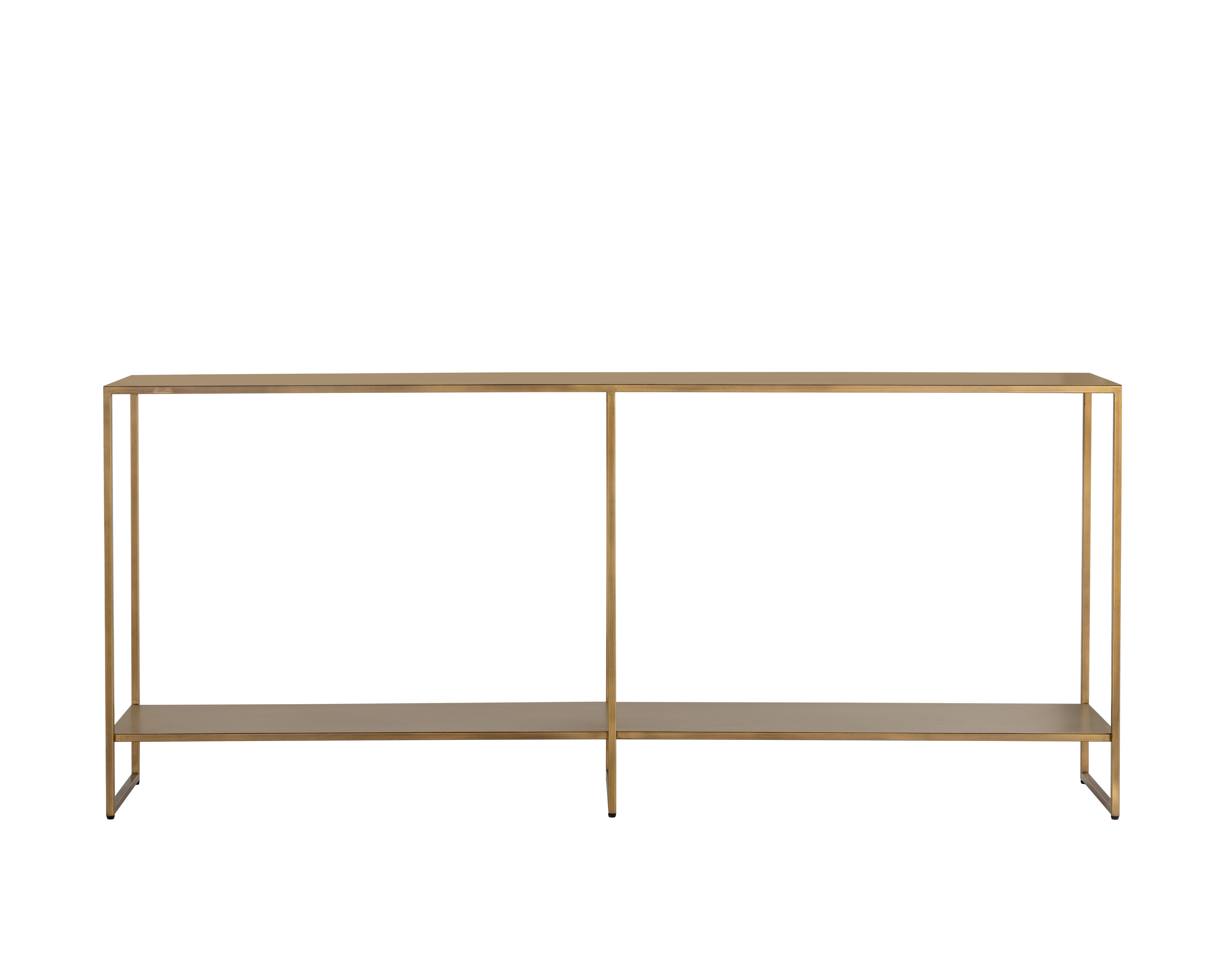 SUNPAN EIFFEL CONSOLE TABLE - ANTIQUE BRASS | Perigold