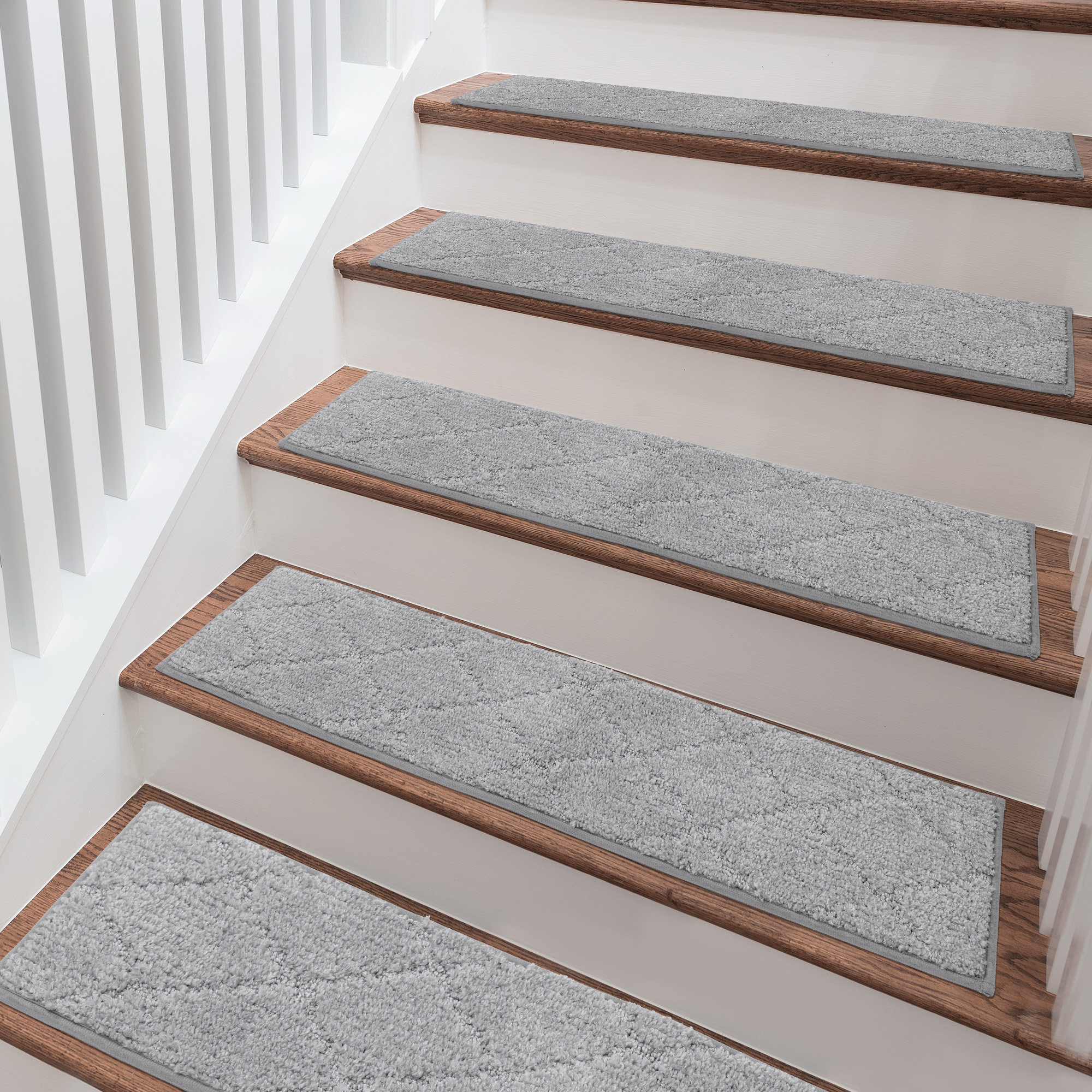 Latitude Run® Soft Tufted Carpet Non-Slip Stair Tread - Wayfair Canada