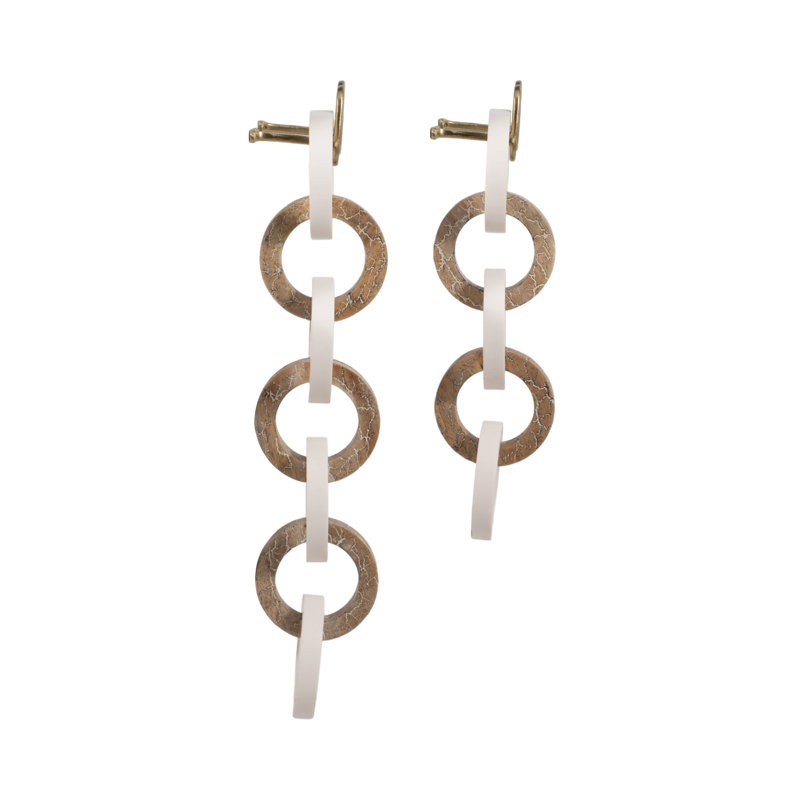 Latitude Run® 2 Pieces 26/35" Kano Wood And Resin Wall Link Chains ...