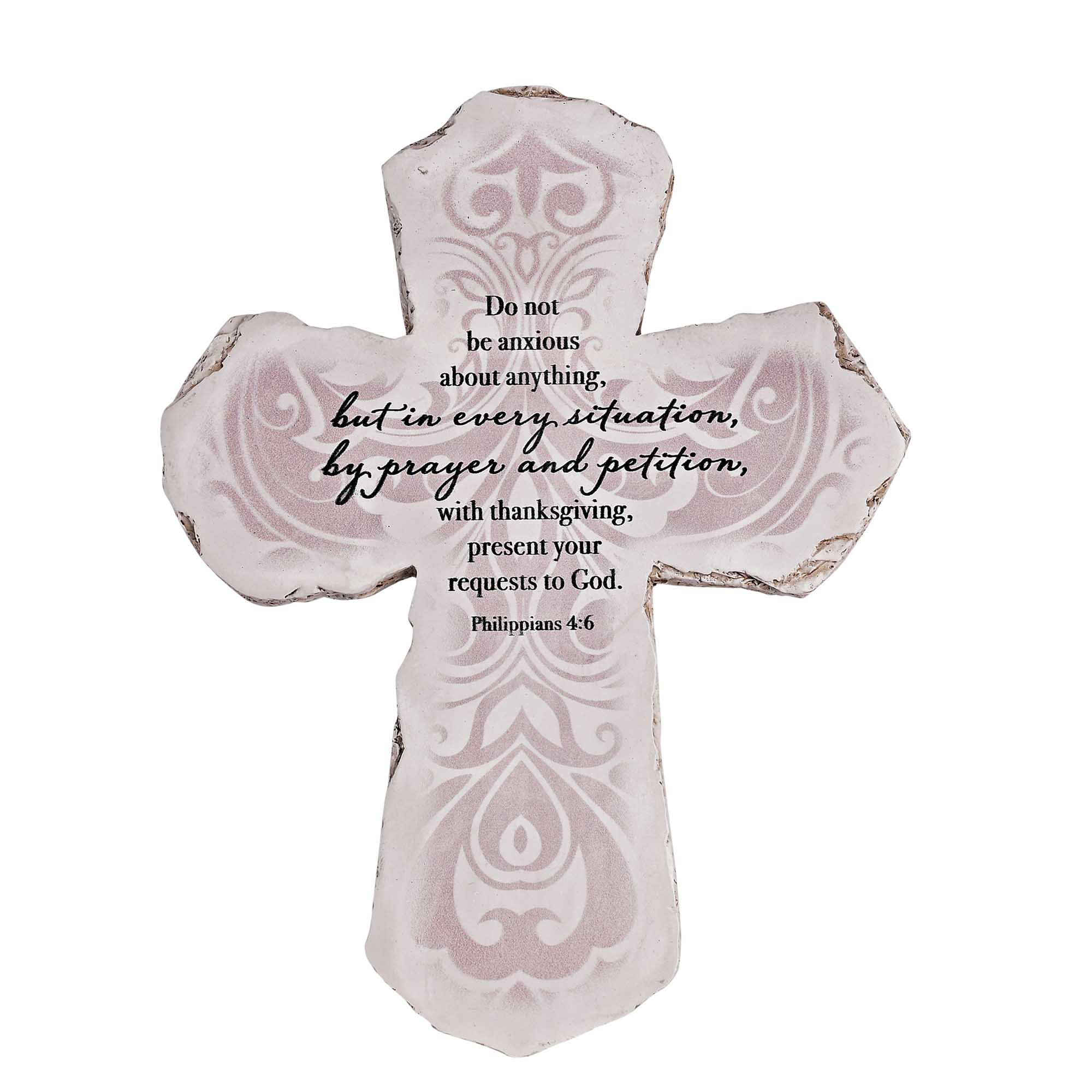 Dicksons Inc Tabletop Cross Do Not Be Anxious 7H | Wayfair