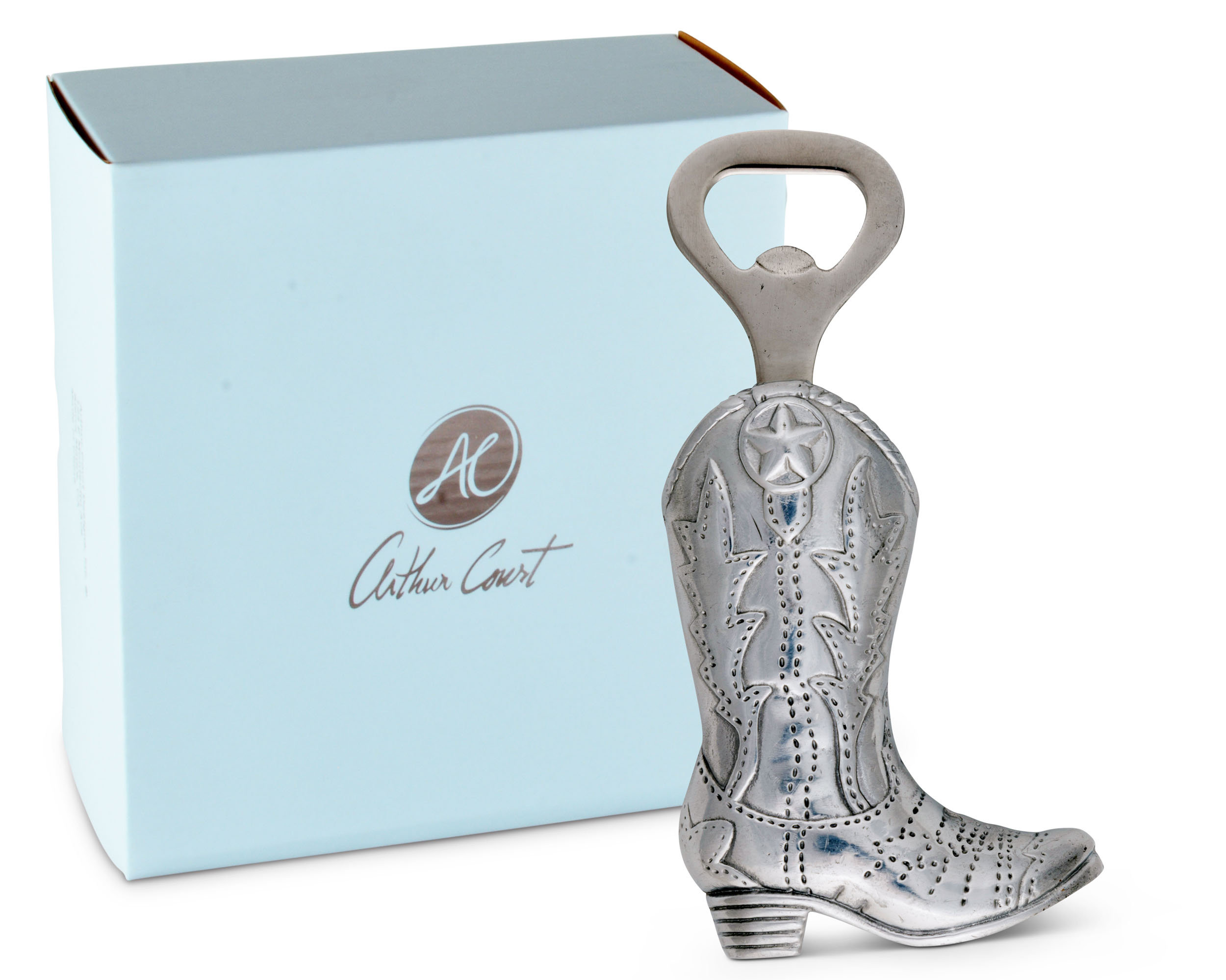 Arthur Court Designs Western Cowboy Boot Bottle Opener | Perigold