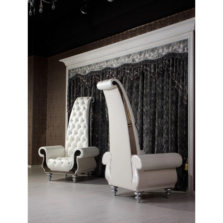 House of Hampton® Fauteuil club touffeté de 43 po de largeur Bovee ...