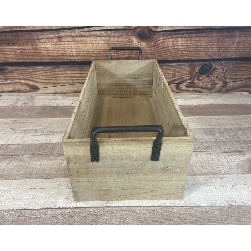 Gracie Oaks Farmhouse Storage Box | Wayfair