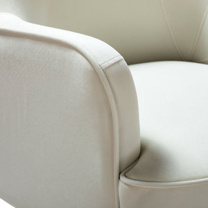 Etta Avenue™ Cleo 26" Wide Contemporary Chair with Recessed Arms ...