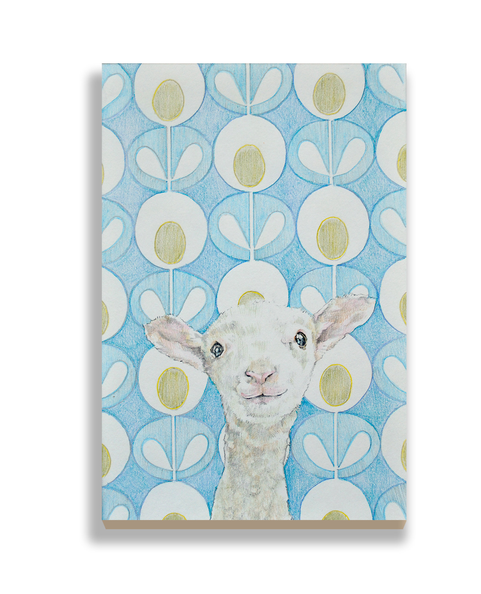 Four Hands Art Studio 'BAA' Drawing Print on Wood | Wayfair