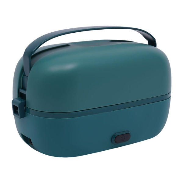 Prep & Savour Alaiah Electric Portable Warmer 2 Layers Bento Boxes ...