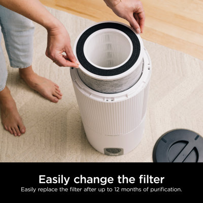Shark Air Purifier Replacement Filter with Anti-Allergen True HEPA ...