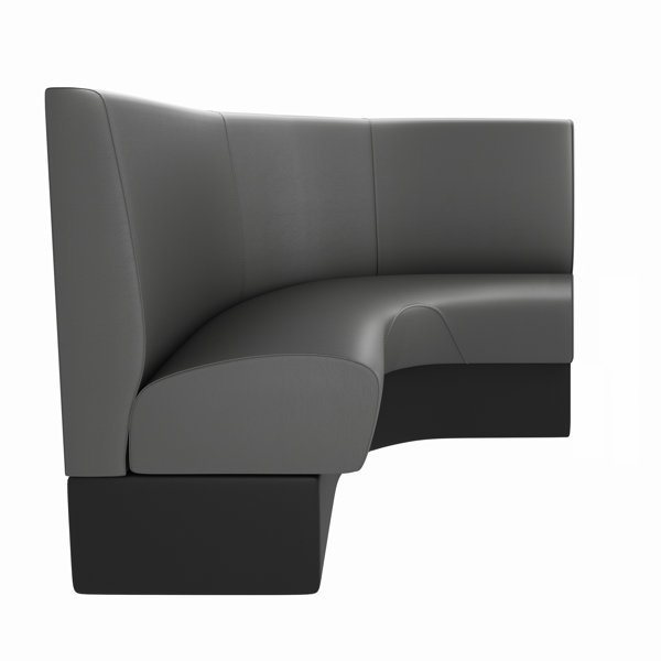 QA Group 1/2 Circle U-Booth, Private Corner Booth (Pack of Two 1/4 ...