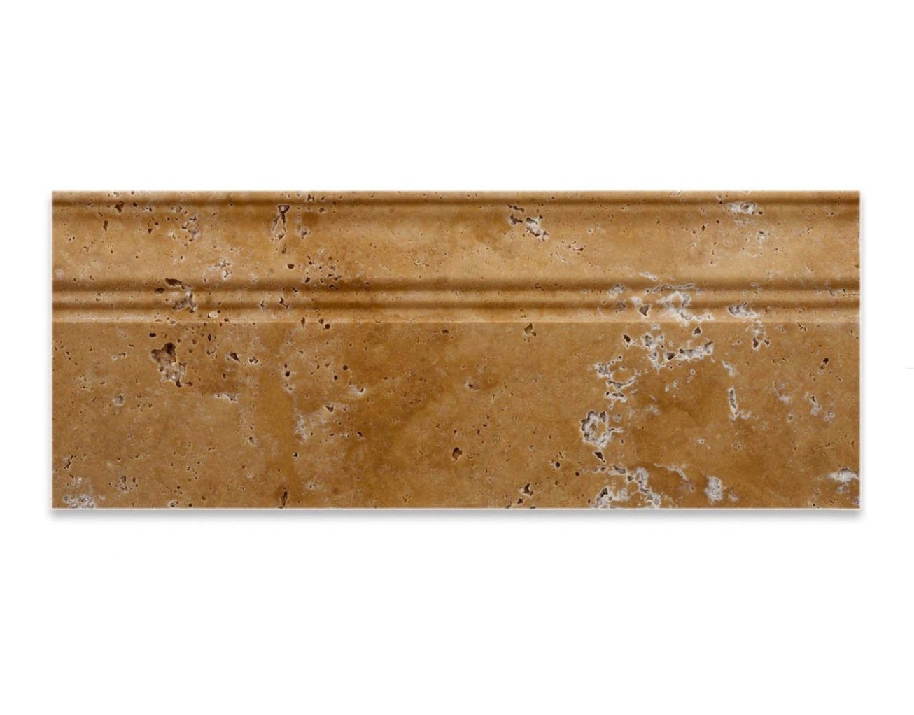 Stone & Tile Shoppe, Inc. Golden Sienna 5" x 12" Travertine Look Wall ...