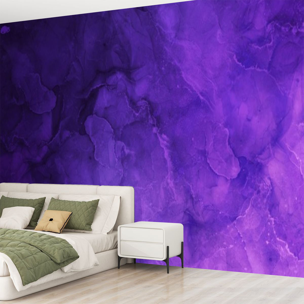 Ivy Bronx Peel and Stick Canvas Wallpaper Wall Mural Amazing Inkscape ...