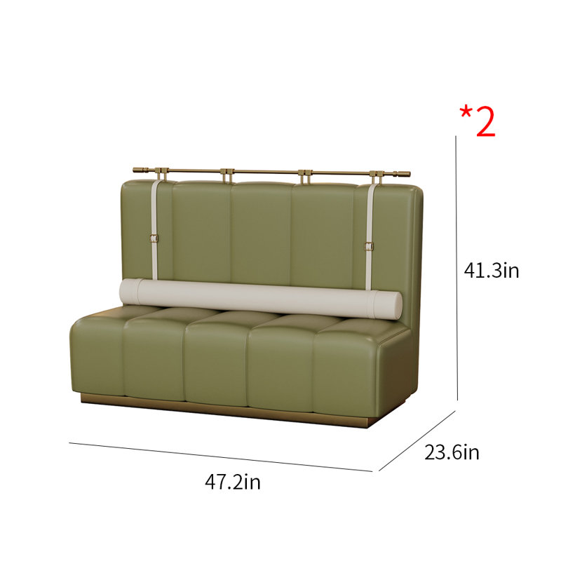 Canadian Linen Bar Theme Restaurant Cafe Steakhouse Bench Faux Leather ...