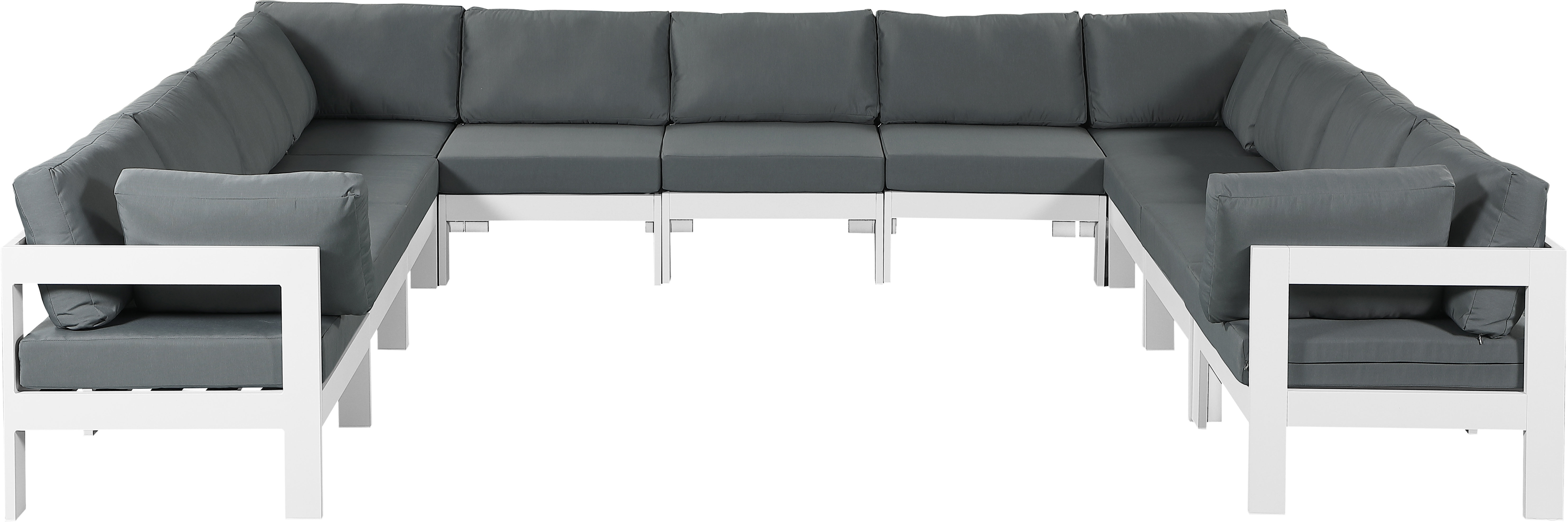 Ebern Designs Layelle 150'' Metal Outdoor Patio Sectional | Wayfair