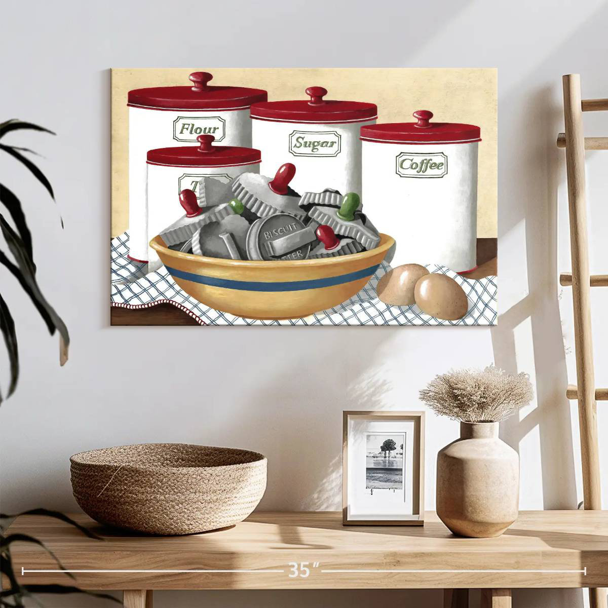 Ebern Designs Senne Kitchen Flower Sugar Coffee | Wayfair