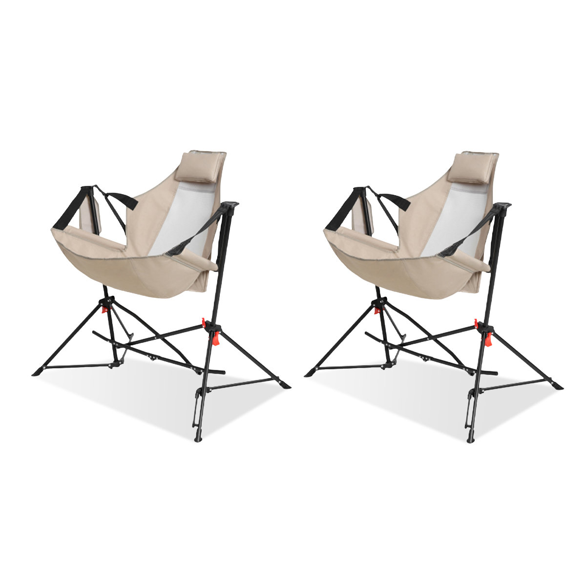 Bravo Trades Folding Portable Rocking Chair(2pcs) - Wayfair Canada