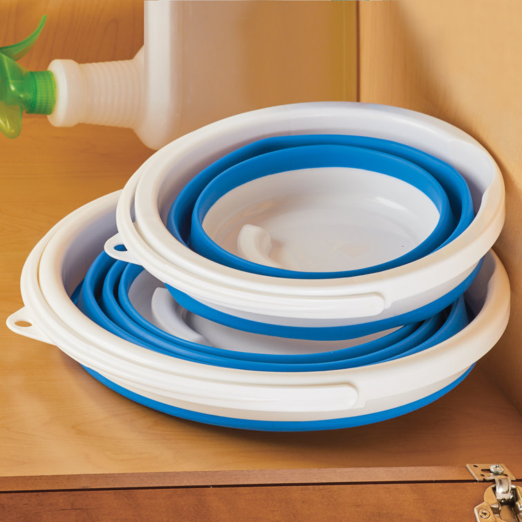 Rebrilliant Portable Handled Collapsible Pail Buckets - Wayfair Canada
