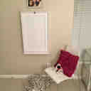 Latitude Run® Ahraya Wall-Mounted Fold-Out Writing Floating Desk ...