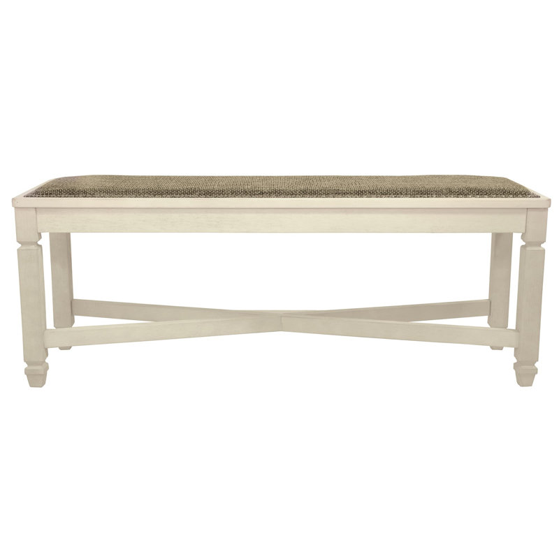 Latitude Run® French Country Upholstered Dining Room Bench | Wayfair