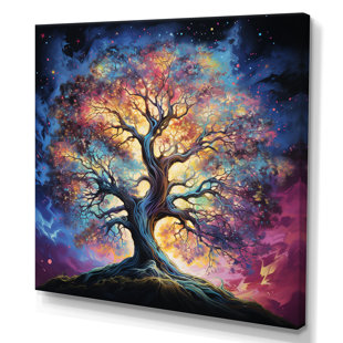 Trees Canvas Art You'll Love | Wayfair