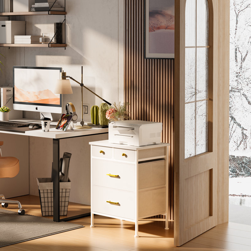 17 Stories Charels Nightstand, Small Dresser, Bedside Furniture, Night ...