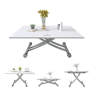 Metro Lane Keiichi Rectangular 114Cm L x 100Cm D Dining Table & Reviews ...