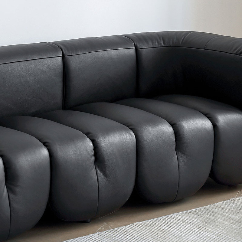 Danbenla design High-grade retro U-shaped module leather sofa | Wayfair