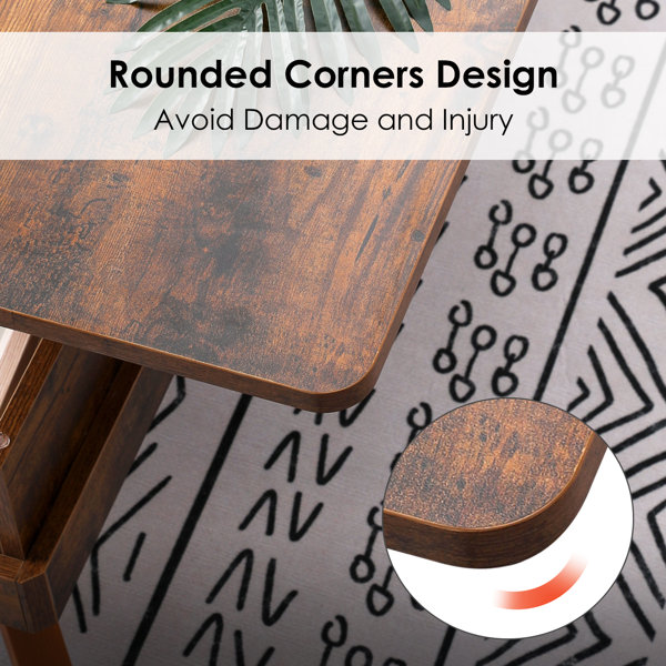 Corrigan Studio® Addalin Manufactured Wood Lift Top Extendable Solid ...