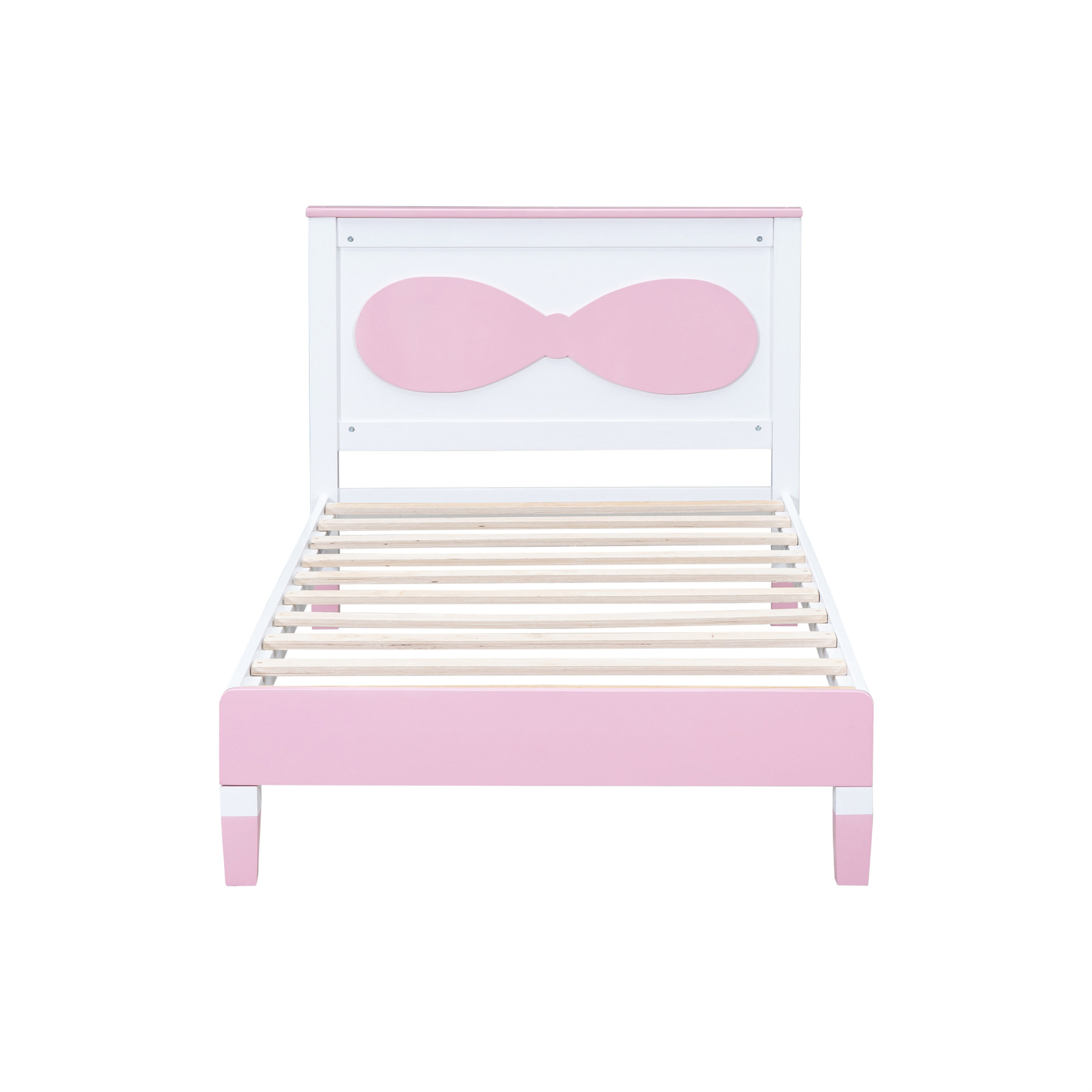 Ebern Designs Wooden Bow Bed | Wayfair