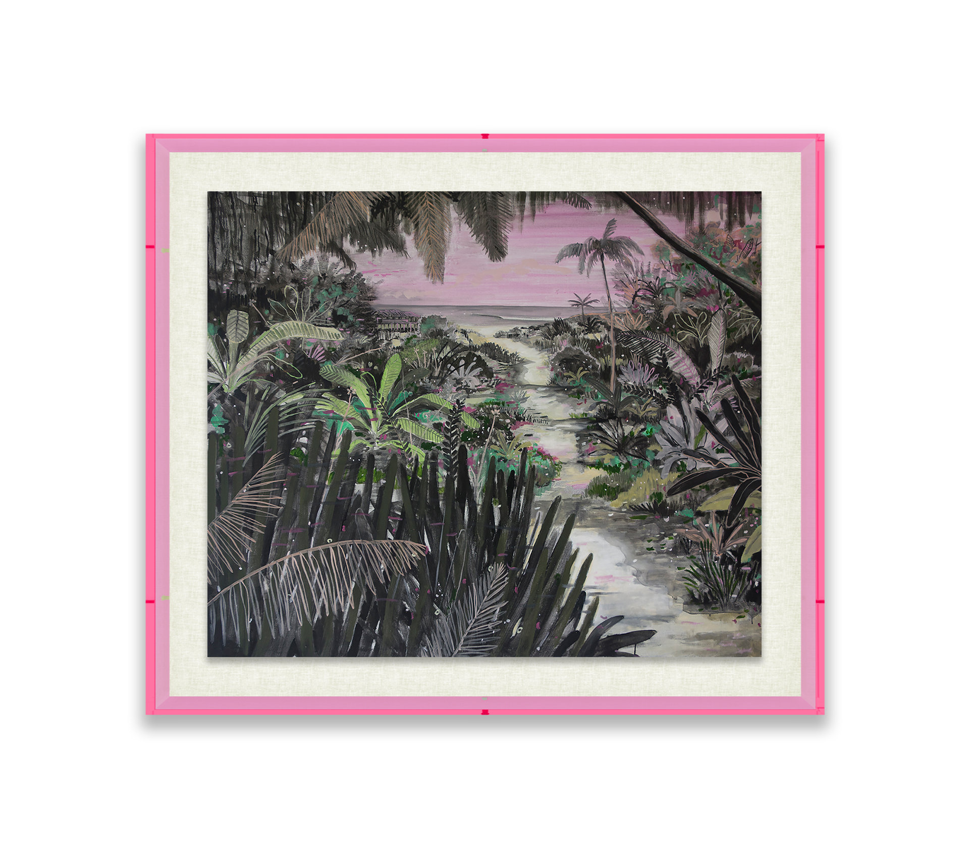 Four Hands Art Studio Beachhouse II by Peter De Boer - Shadowbox ...