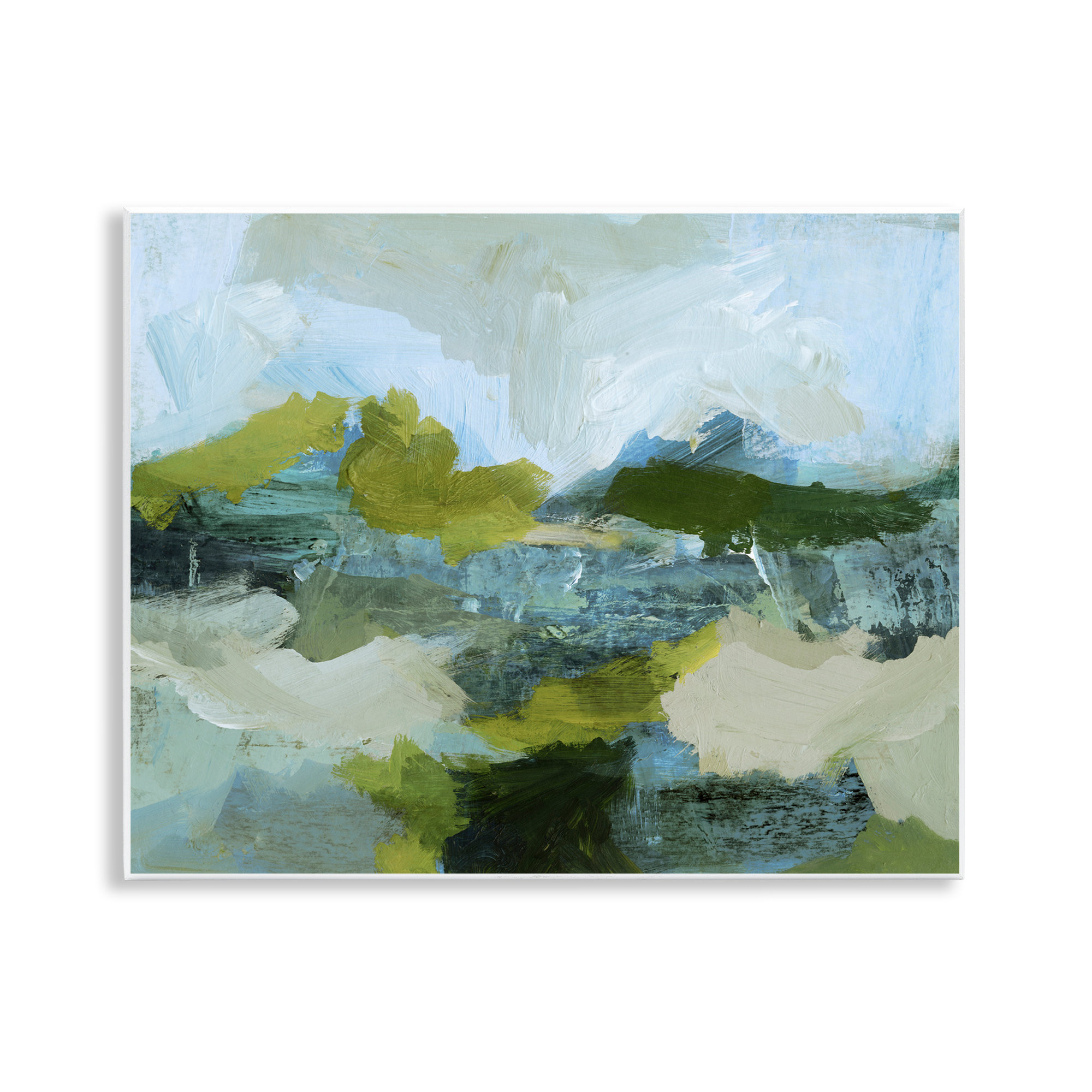 Ebern Designs Expressive Abstract Scenery Wall Plaque Art by Victoria ...