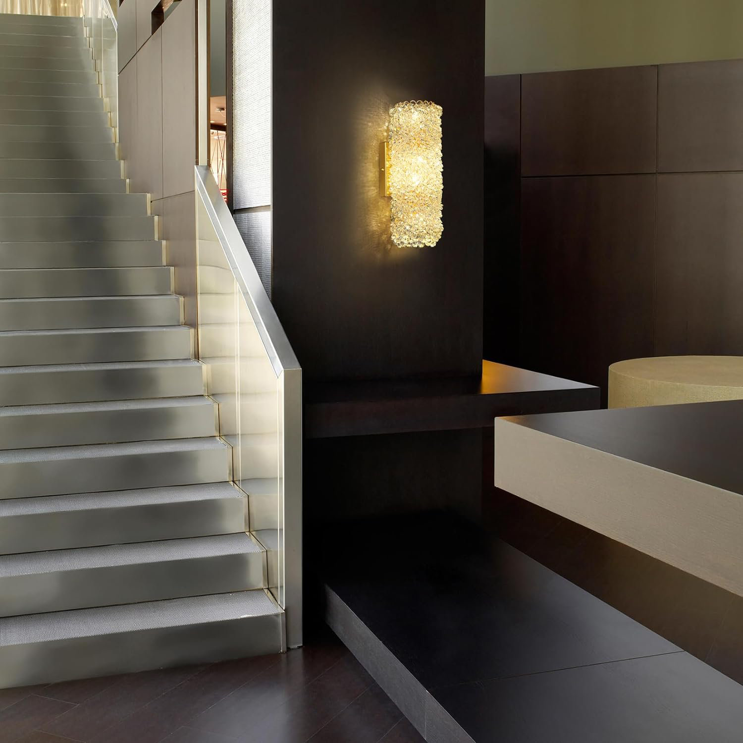 Everly Quinn Loyed Corner Wall Light | Wayfair