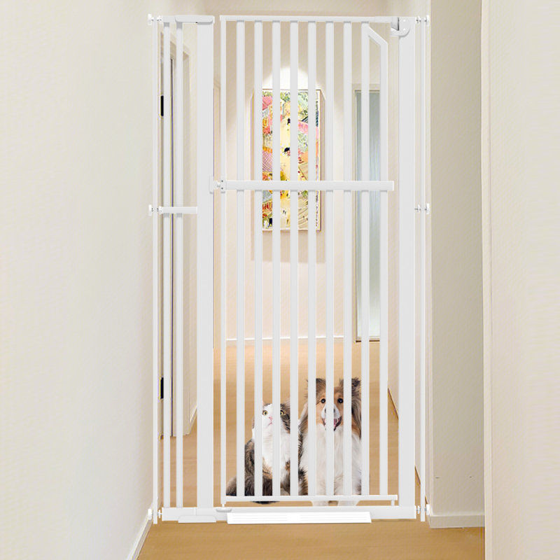 Tucker Murphy Pet™ 63" Extra Tall Pet Gate, Width Adjustable Pressure ...