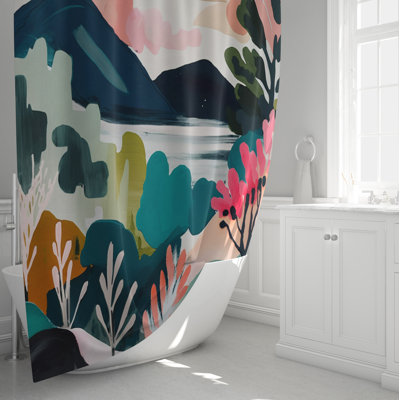 East Urban Home Cressing Shower Curtain | Wayfair