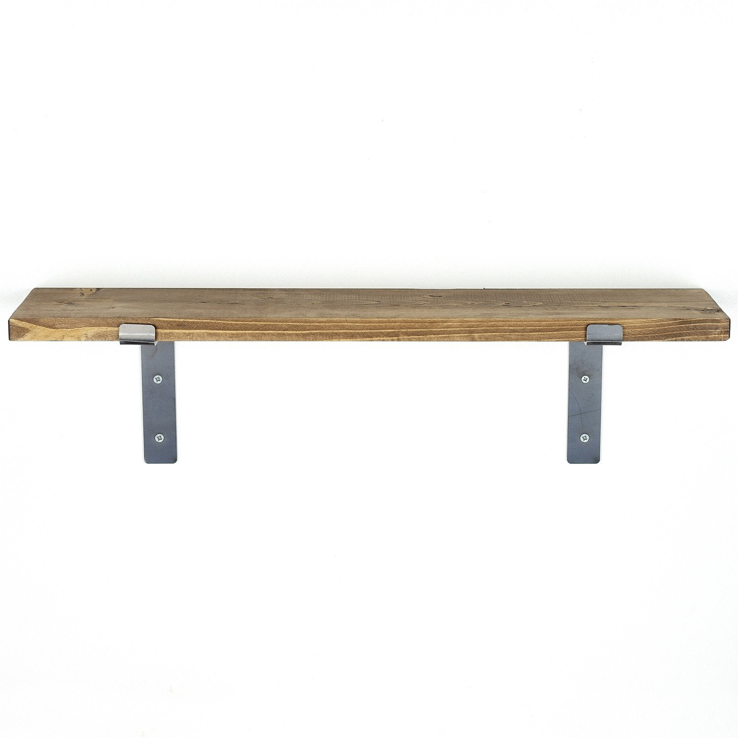 East Urban Home Mccartney Spruce Solid Wood Bracket Shelf | Wayfair