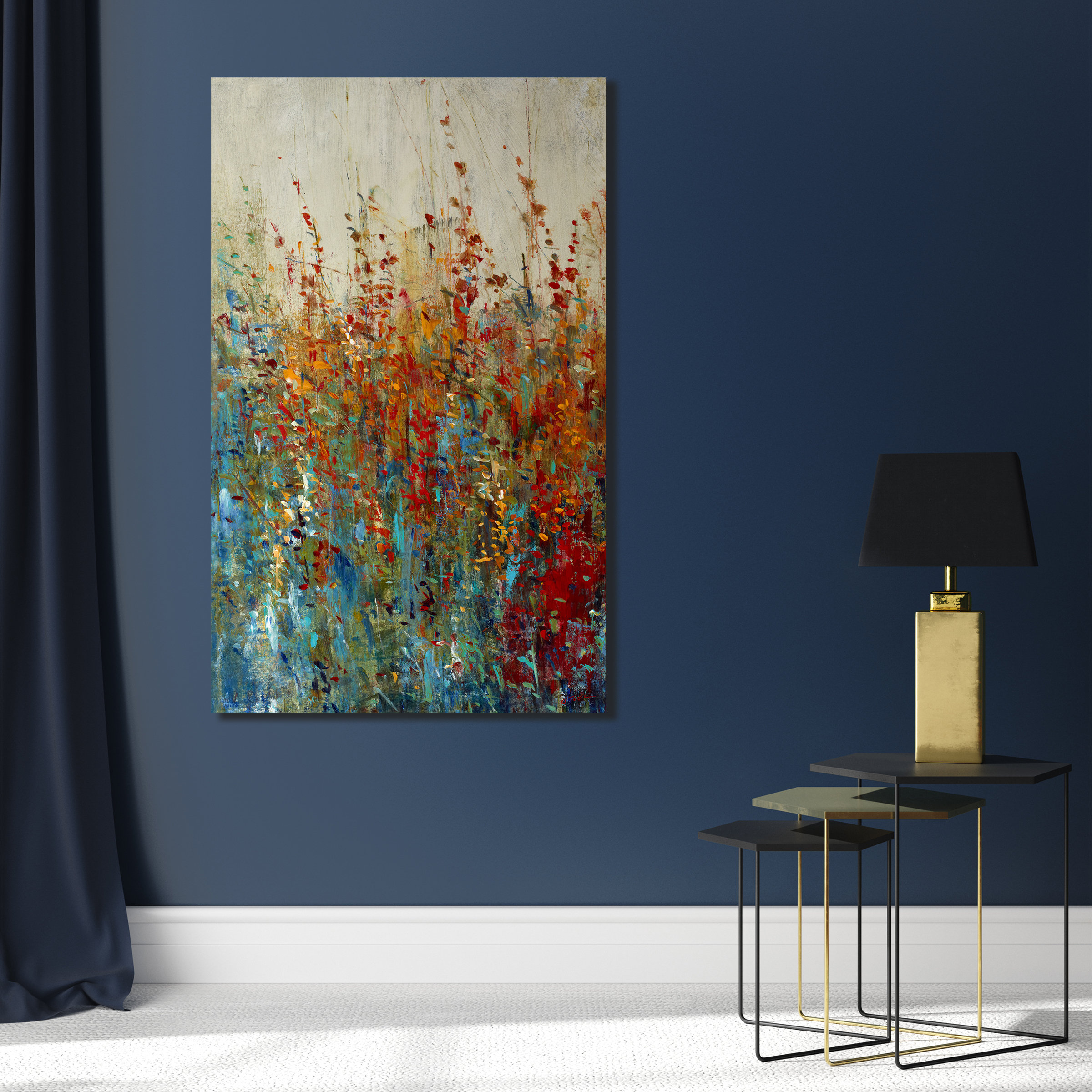 Chelsea Art Studio Timothy O Toole Wildflower Patch II On Canvas by ...