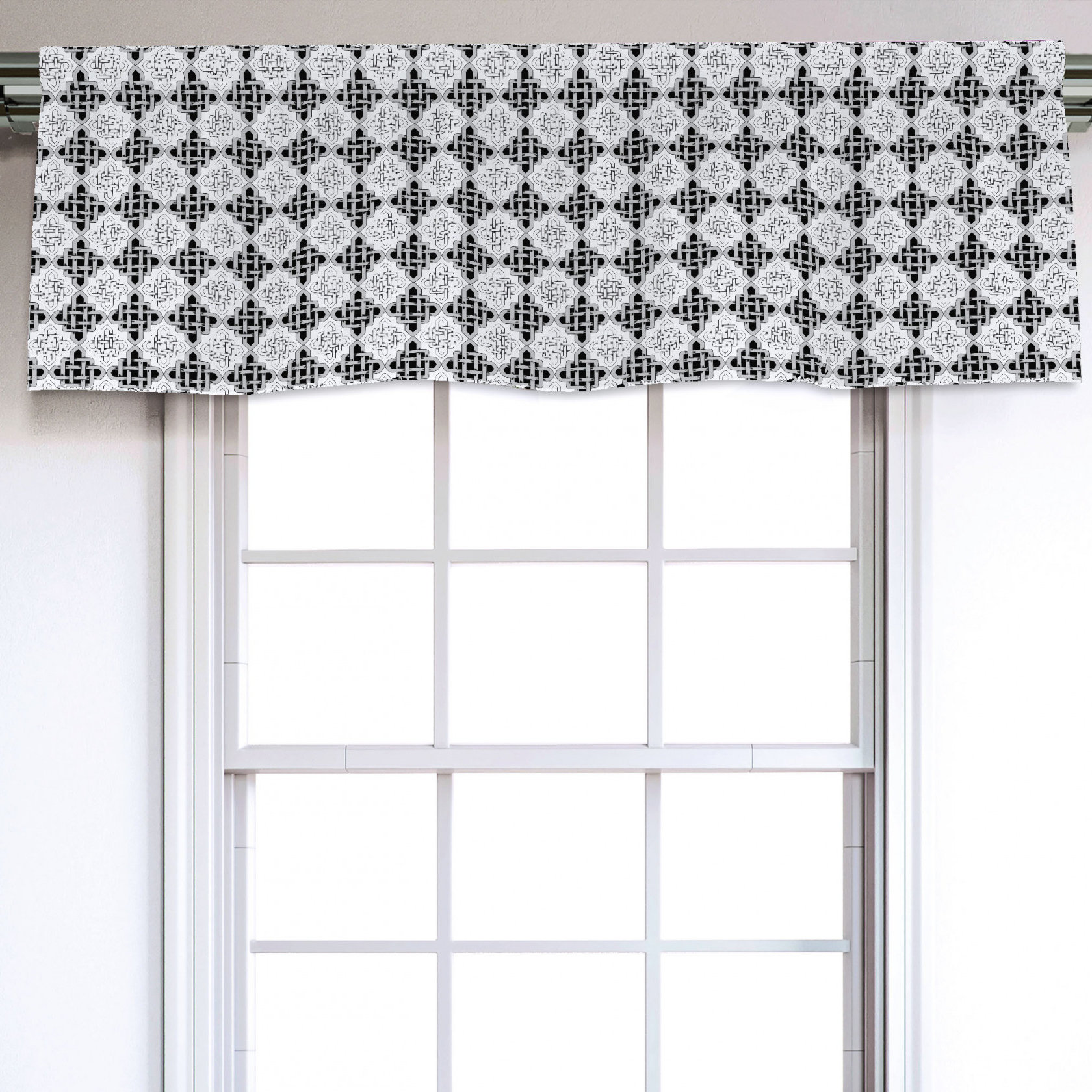 East Urban Home Celtic 54" Window Valance | Wayfair