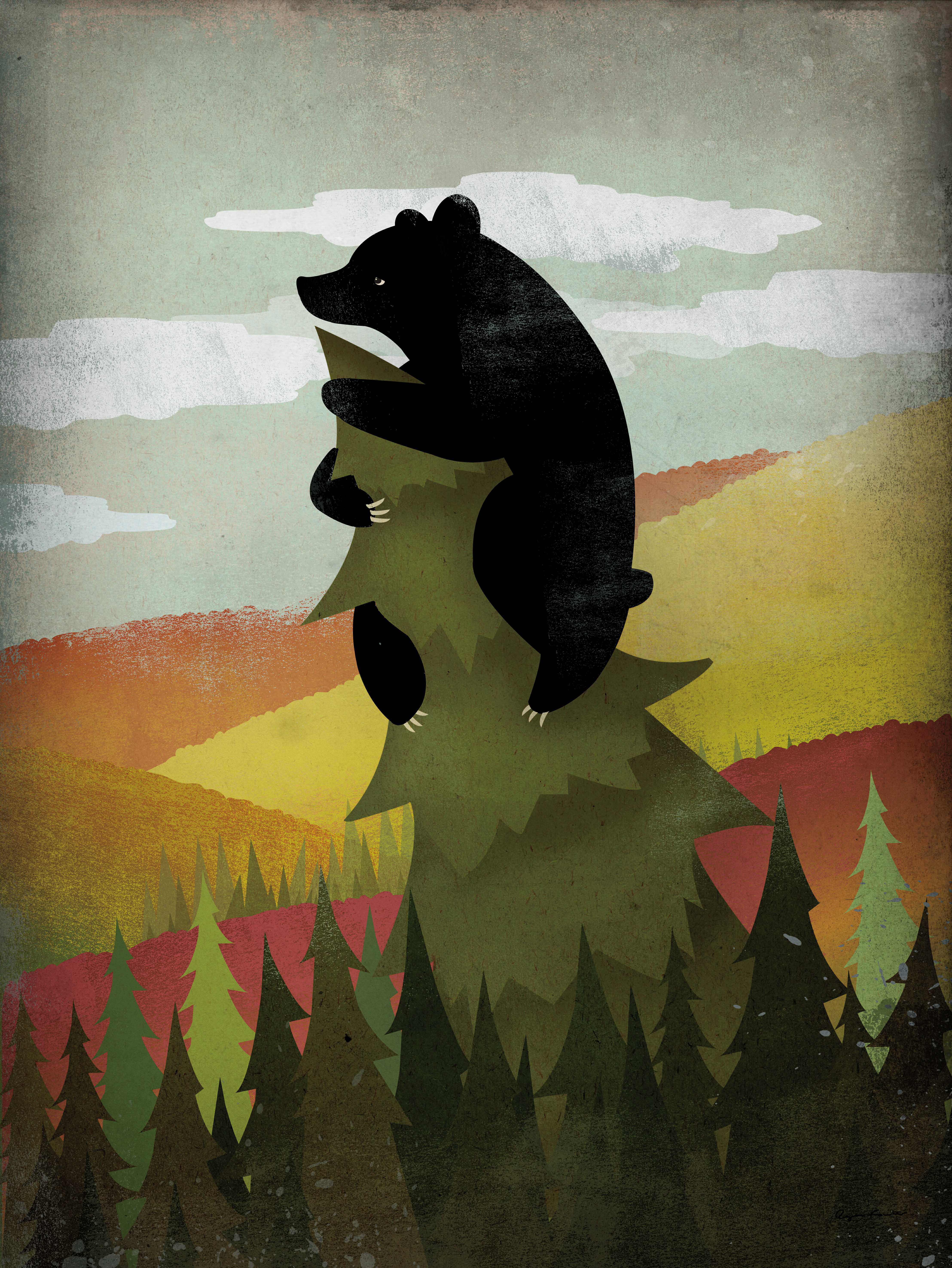 Millwood Pines Leaf Peeper No Words by Ryan Fowler - Wrapped Canvas ...