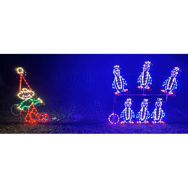 Animated Lighted Displays Outdoor Christmas Decorations You'll Love ...