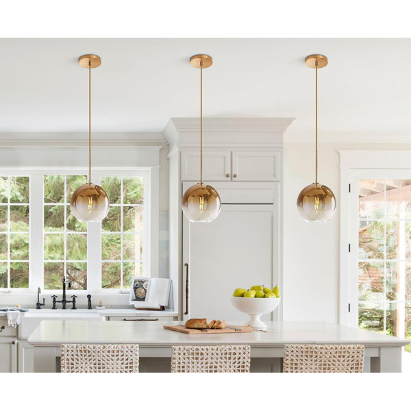 Mercer41 Modern Globe Pendant Light Ceiling Pendant Light | Wayfair