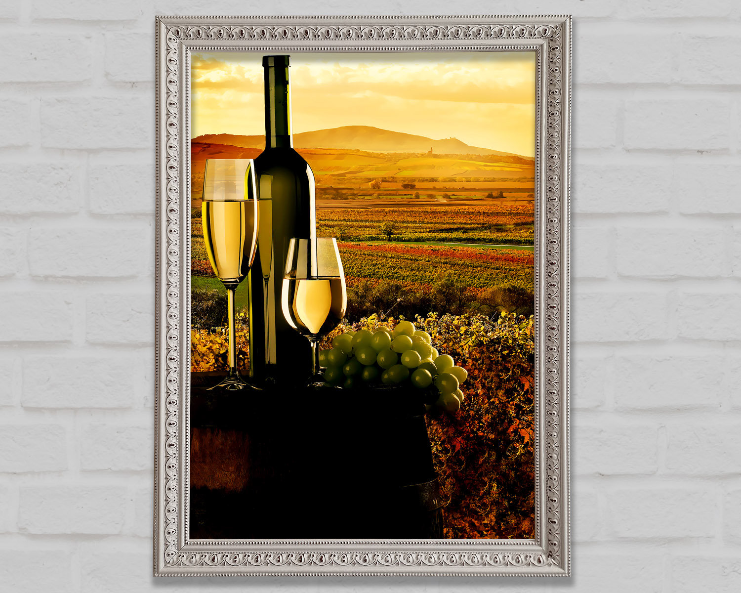 Bright Star Wine Region Framed Print | Wayfair.co.uk
