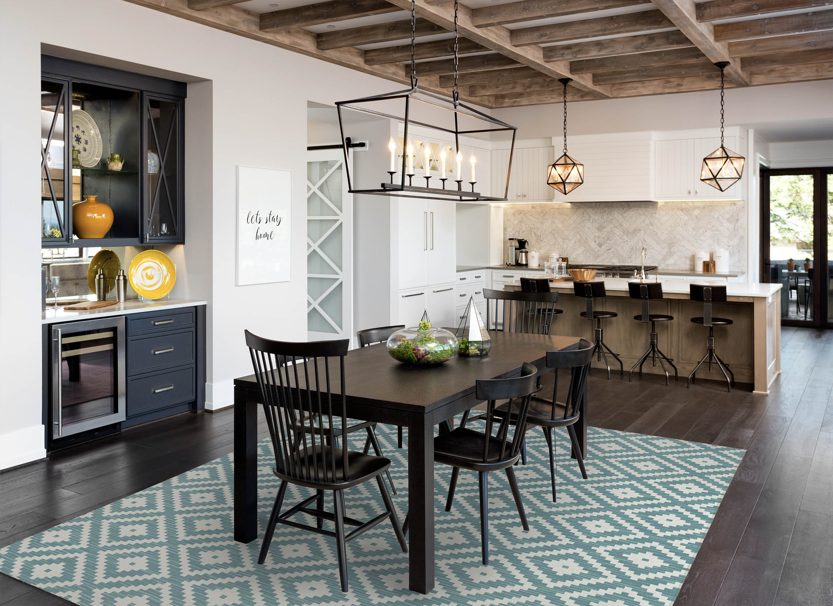 East Urban Home Chrishun Kitchen Mat | Wayfair