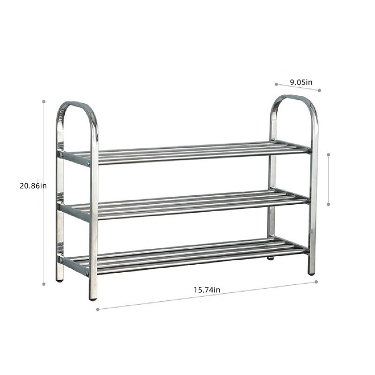 Rebrilliant 6 Pair Shoe Rack - Wayfair Canada