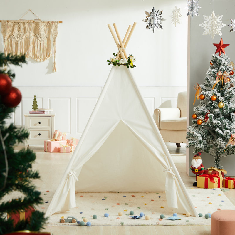 Asweets Indoor Cotton Triangular Play Tent & Reviews | Wayfair
