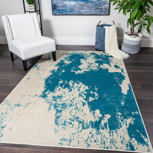 Blue Area Rugs - Wayfair Canada