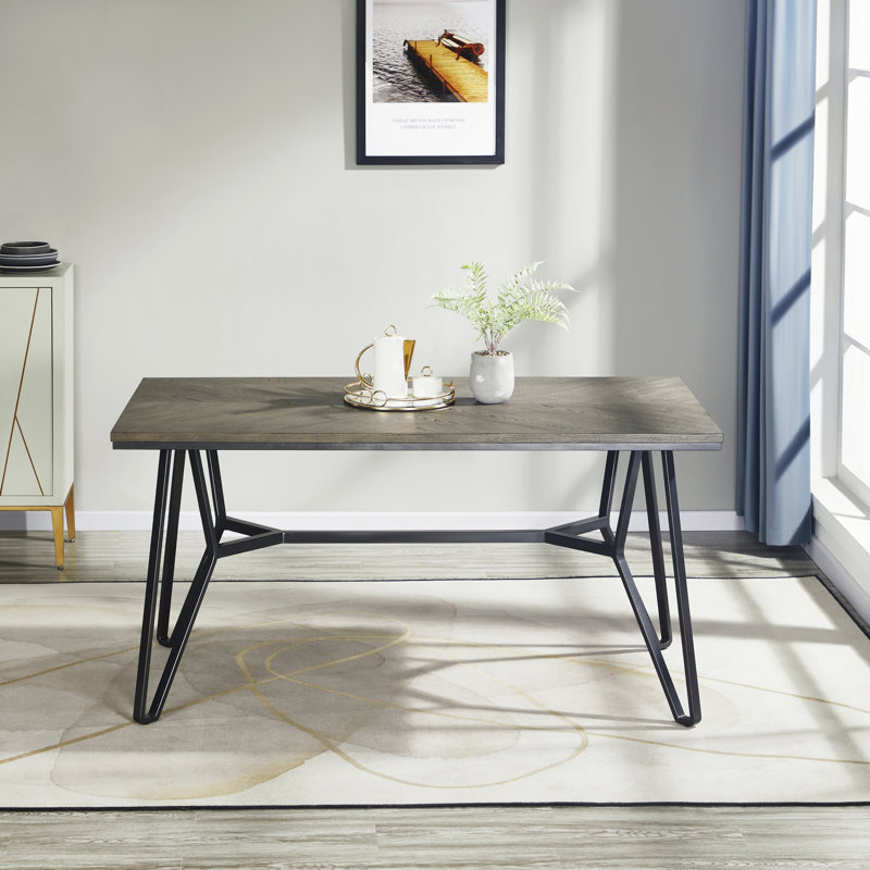 Trent Austin Design® Gravesend Metal Base Dining Table & Reviews | Wayfair