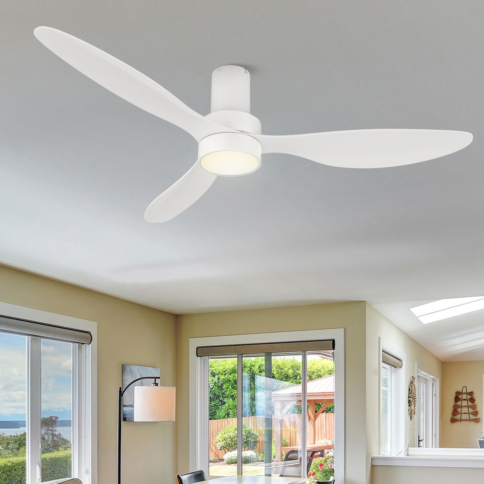 Wrought Studio™ Edilberto 52'' Ceiling Fan with Lights | Wayfair