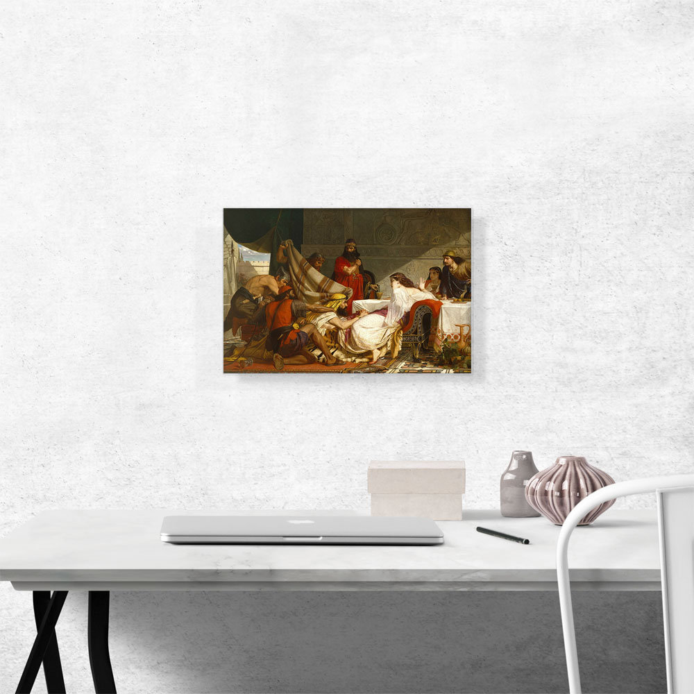 ARTCANVAS The Festival Of Esther 1865 Canvas Art Print By Edward ...