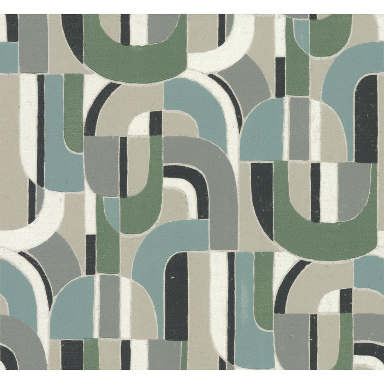 AllModern Abstract Wallpaper | Wayfair