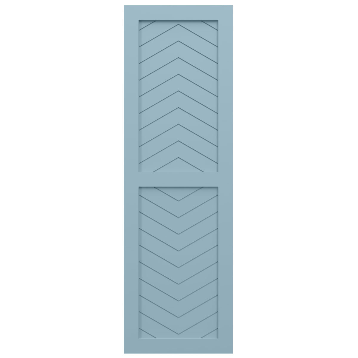 PCI Enterprises EnduraCore Composite Two Panel Chevron Modern Style ...