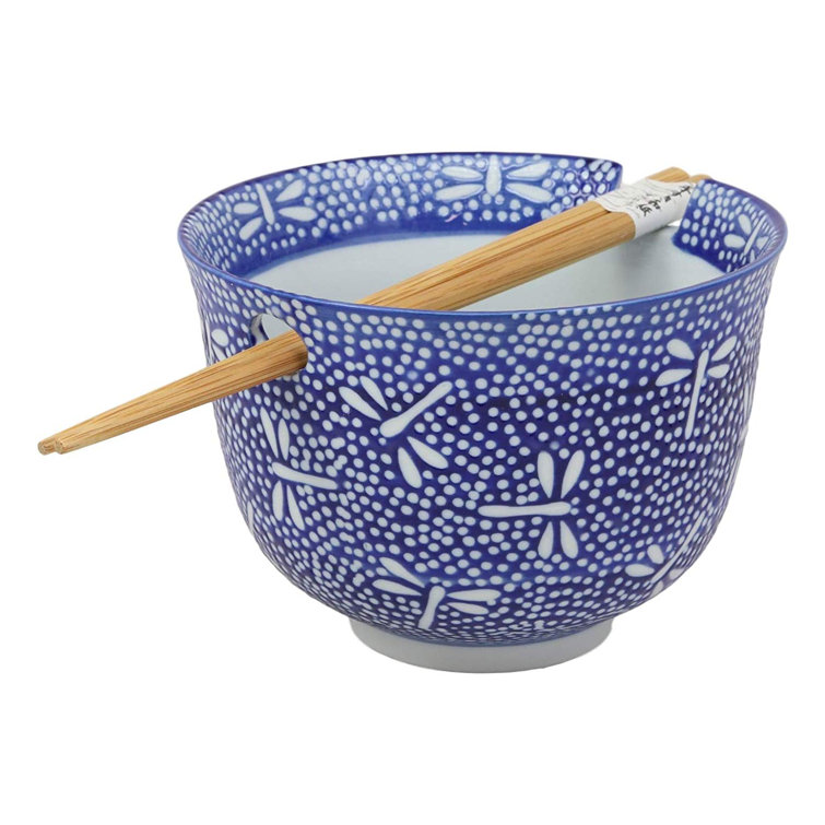 World Menagerie Naperon Dragonfly Ramen Udong Noodles Rice Bowl ...