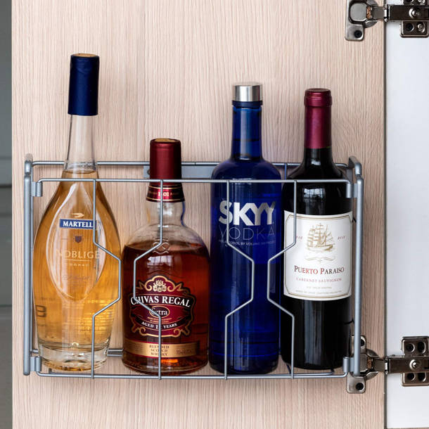 Prep & Savour Boothe Metal Straight Wall Mounted Pot Rack & Reviews ...